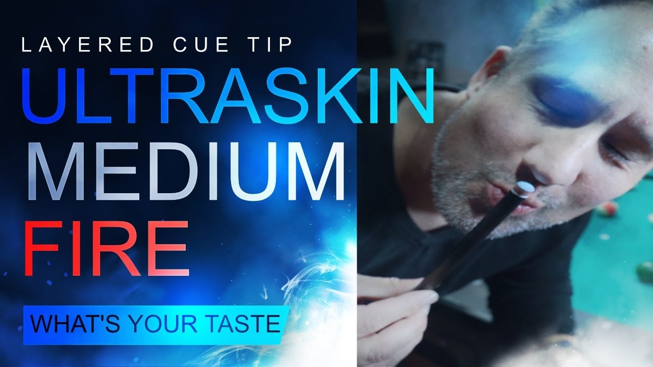 Cue Tip| #Billiards Review | Ultraskin Pro Medium Fire | IT'S ALL TASTE ...