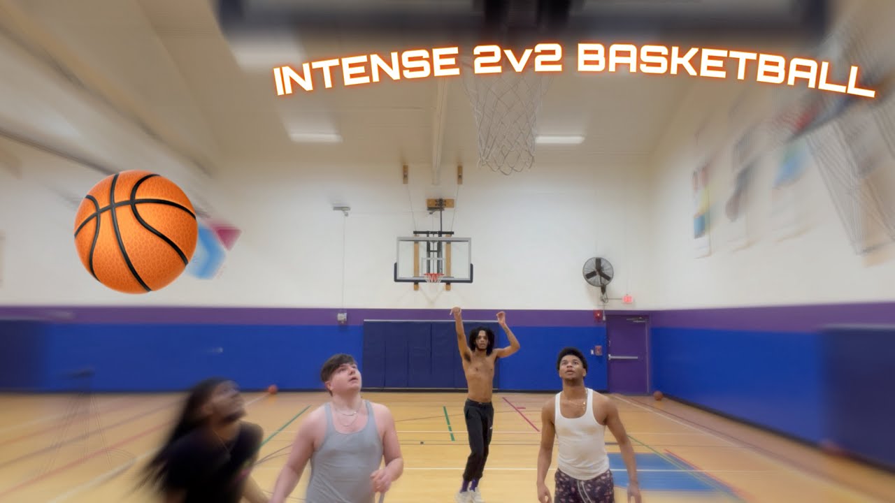 INTENSE 2v2 Basketball Ft ⁠@maazySK & friends - YouTube