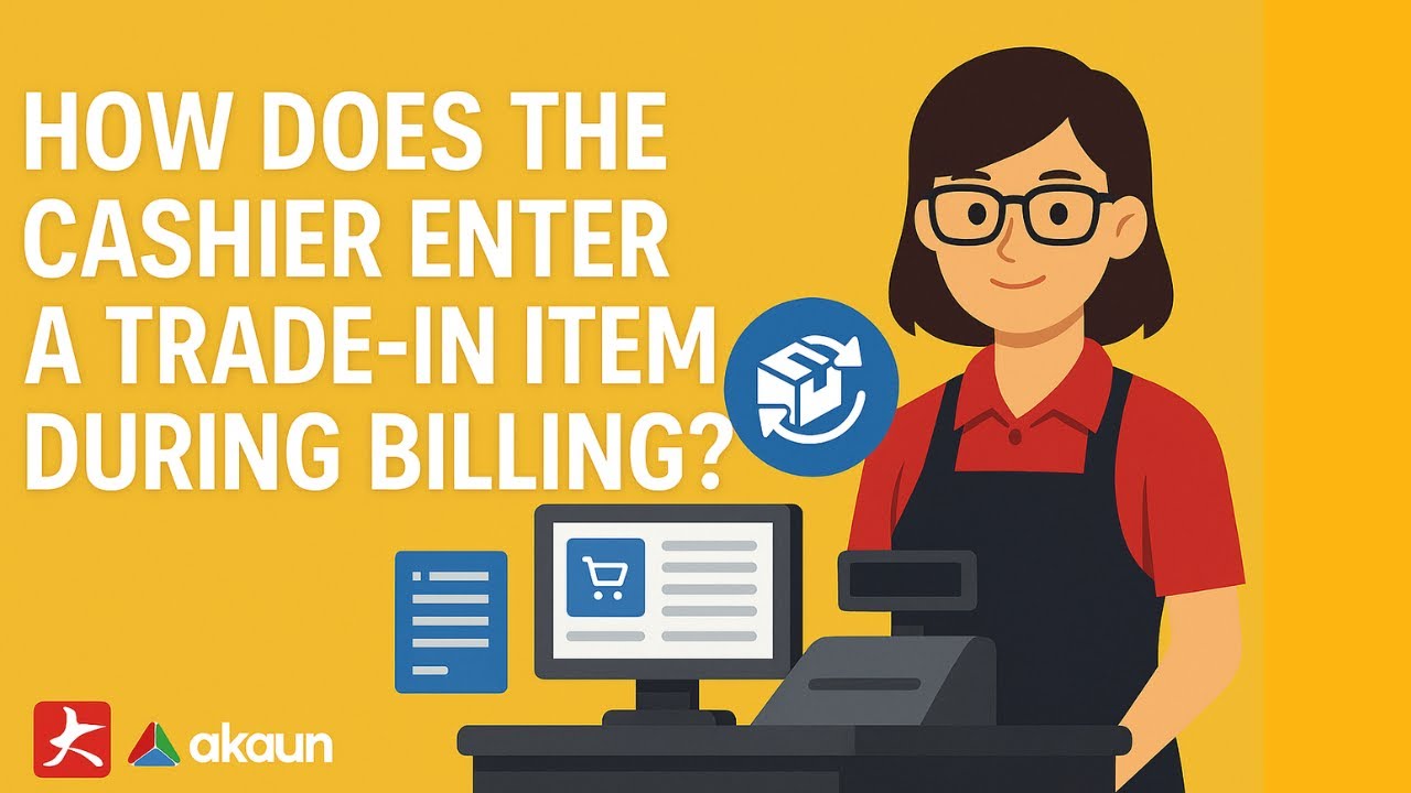 How does Cashier process trade-in items during billing? Doc Item ...