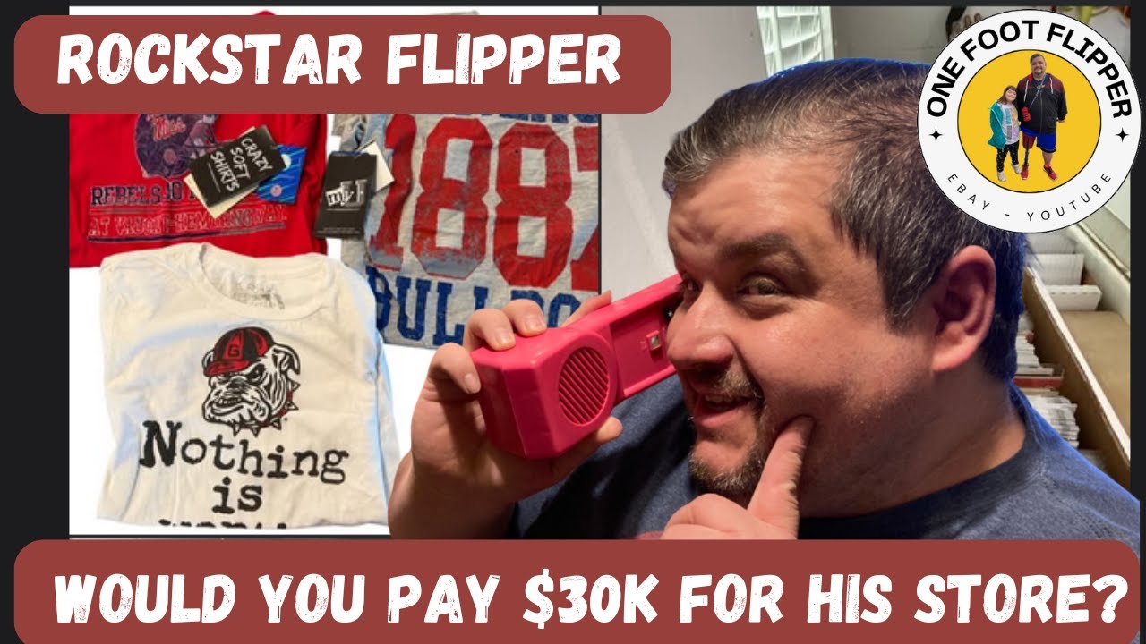 Rockstar Flipper is Trying to Sell His Entire Ebay Store, Is It Worth ...