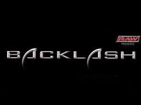 Every WWE Backlash 2004 Competitor - YouTube