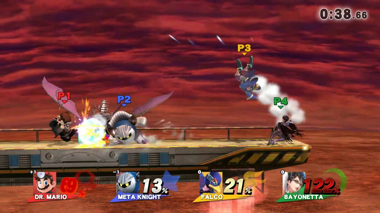 Dr.Knight Mario Vs Meta Knight - YouTube