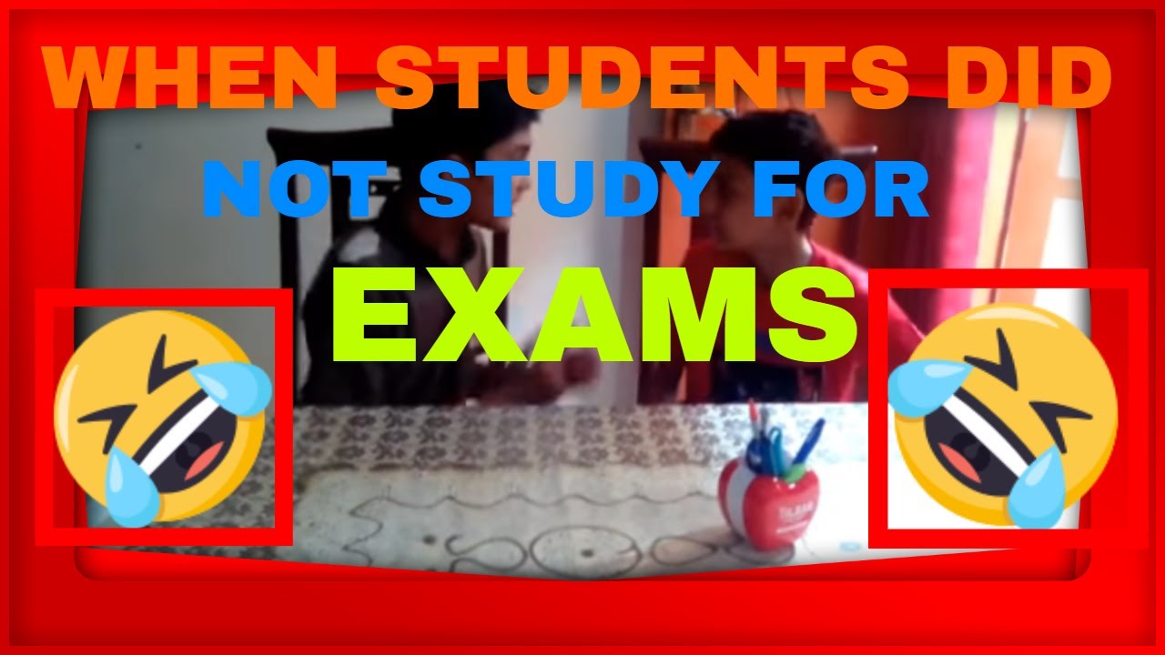 When students did not study for his exams - YouTube