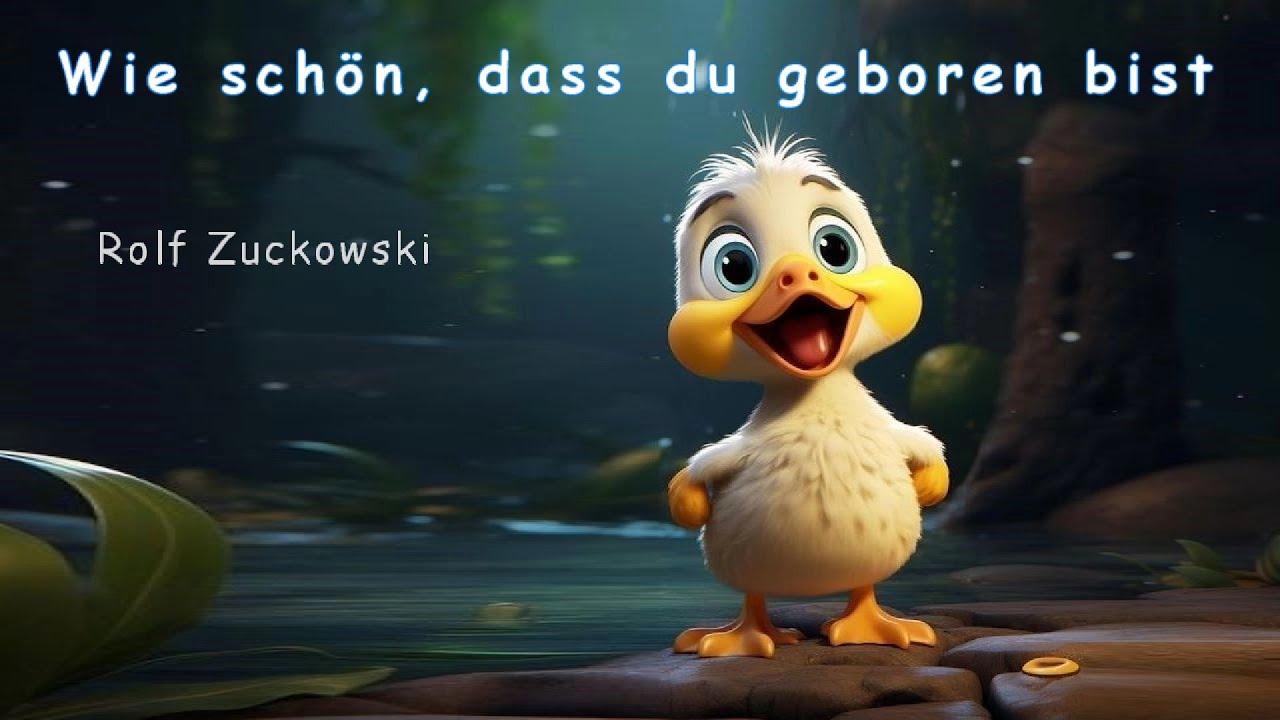 Wie schön, dass du geboren bist - Rolf Zuckowski - YouTube