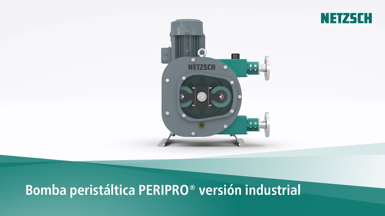 Bomba peristáltica PERIPRO® versión industrial - YouTube