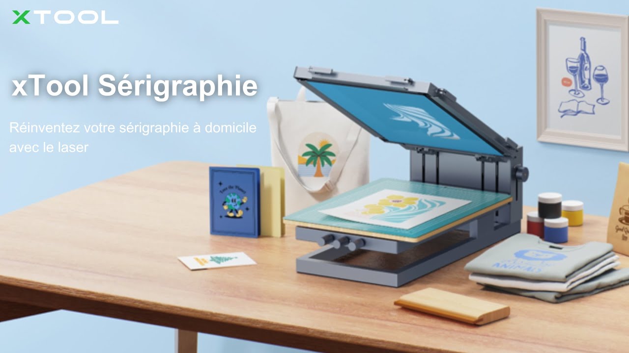 xTool Sérigraphie - Réinventez votre sérigraphie à domicile avec le ...