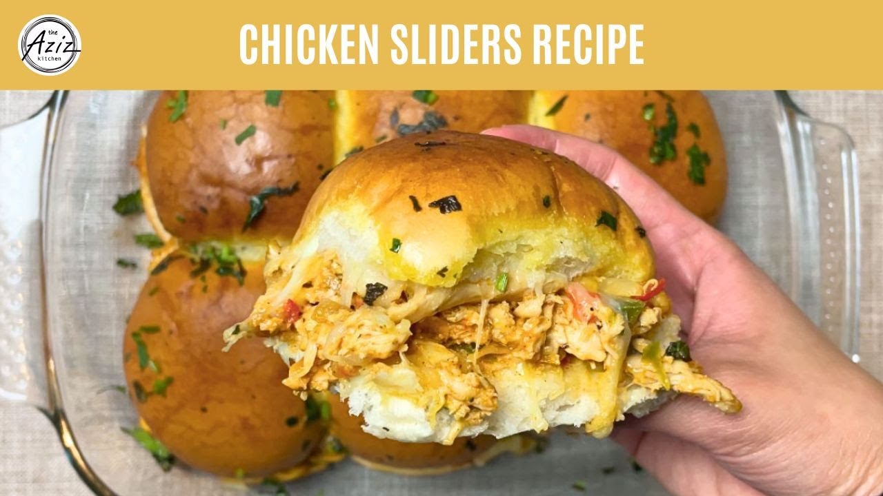 Best Chicken Sliders Recipe • How To Make Sliders • Chicken Rolls ...