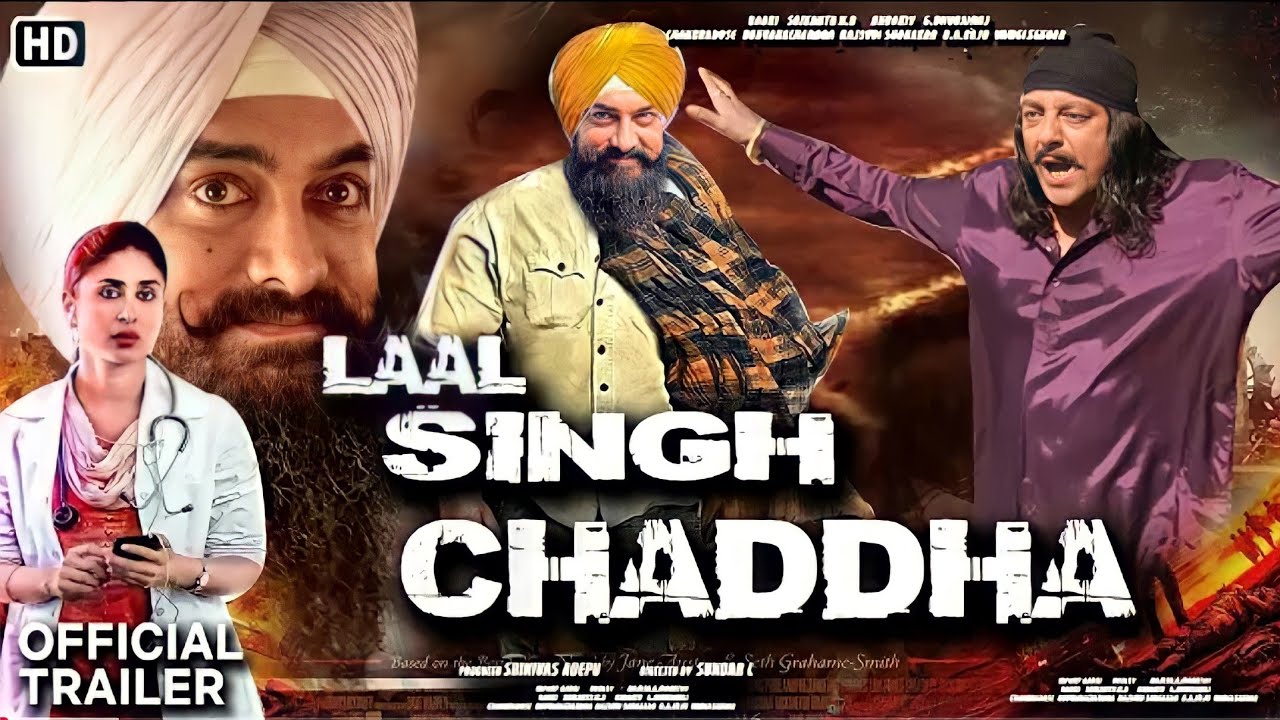 Lal Singh Chadha official trailer....! Aamir Khan. Sanjay Dutt. Kareena ...
