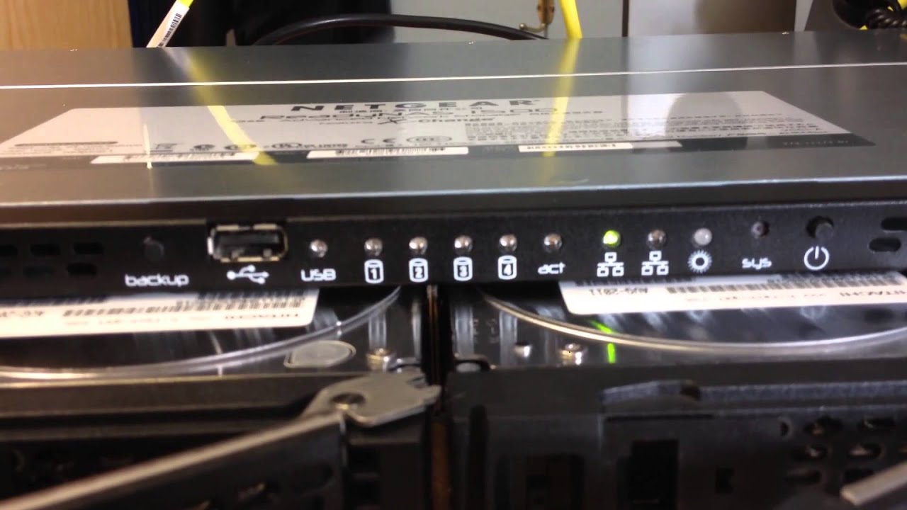 Netgear ReadyNAS 1500 - Techsupport - YouTube