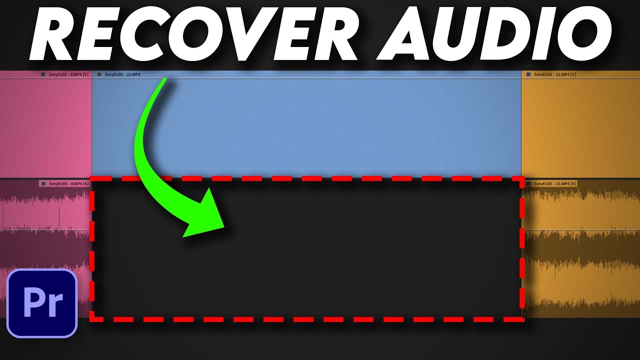 How To Restore Missing Audio From A Clip On Timeline Premiere Pro YouTube How To Restore Missing Audio From A Clip On Timeline Premiere Pro YouTube