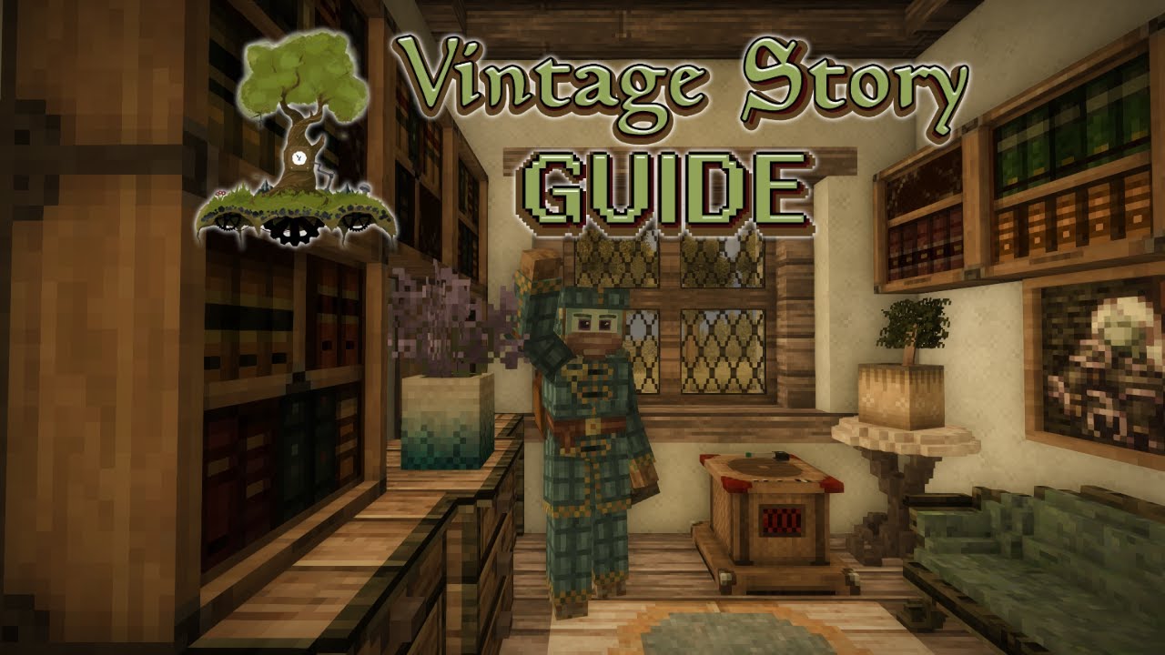 Vintage Story Guide - 1.16 - Episode 61: Book Nook and Dining Room ...