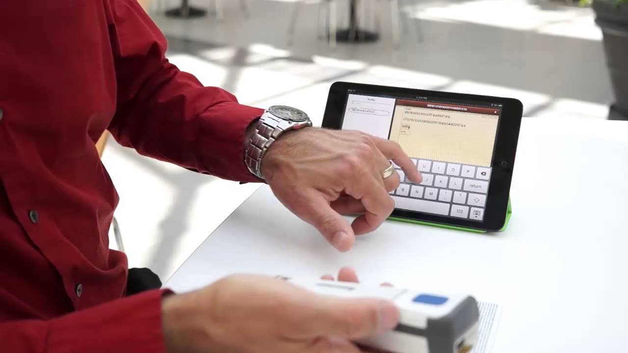 Intermec Pairing With Tablets - YouTube