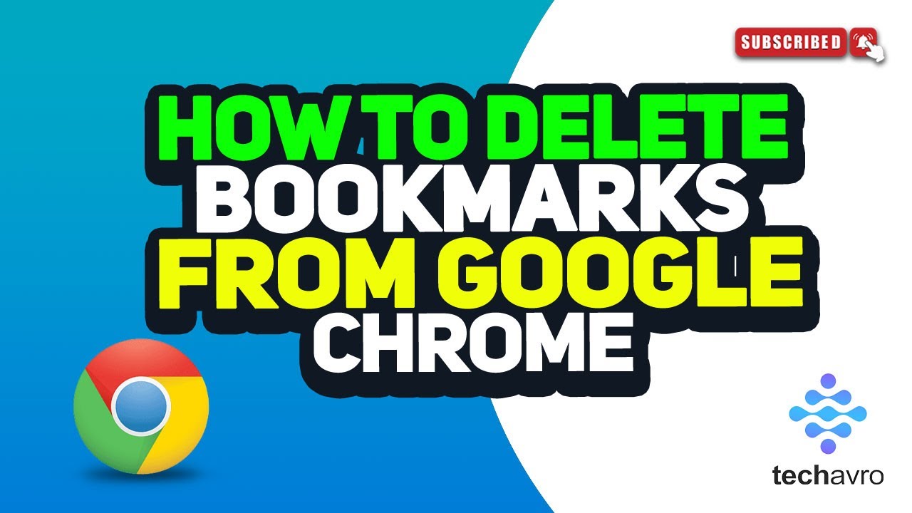 How to Delete All Bookmarks from Google Chrome 2025 - YouTube