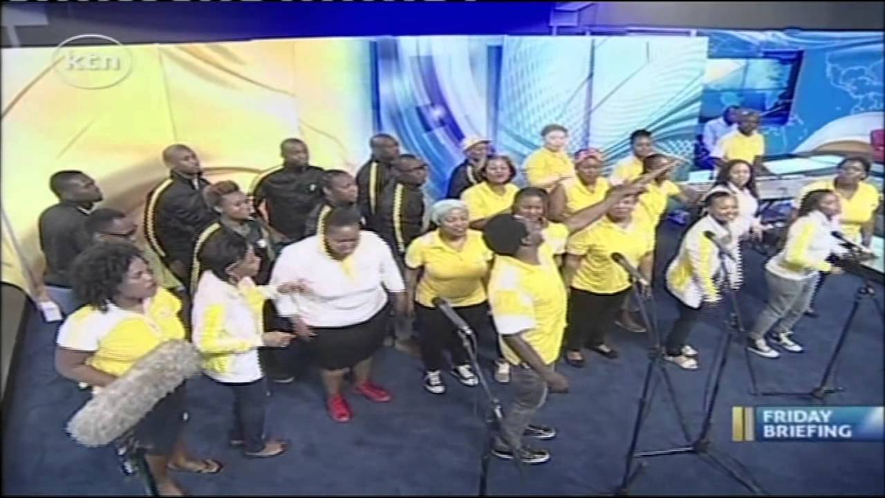 Joyous Celebration choir visits KTN Studios - YouTube