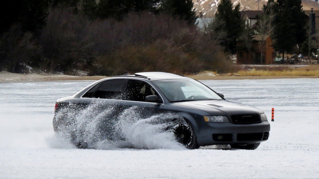 Audi V8 Ice Shredder - YouTube