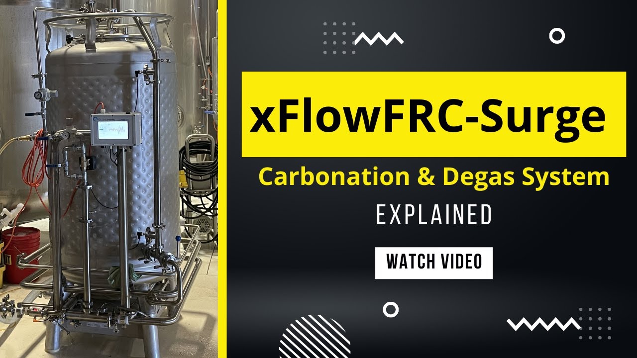 xFlowFRC-Surge carbonation and degas systems explained! - YouTube