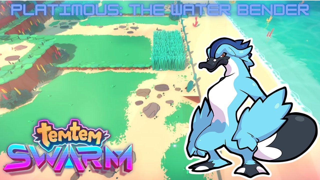 Unleashing Platimous: The Water Bender! TemTem Swarm Gameplay - YouTube