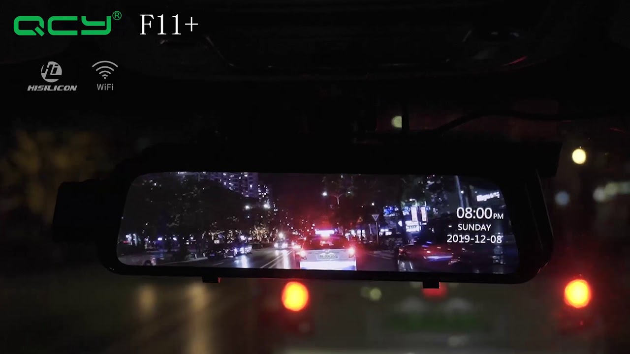 QCY F11+ DASH CAM - YouTube