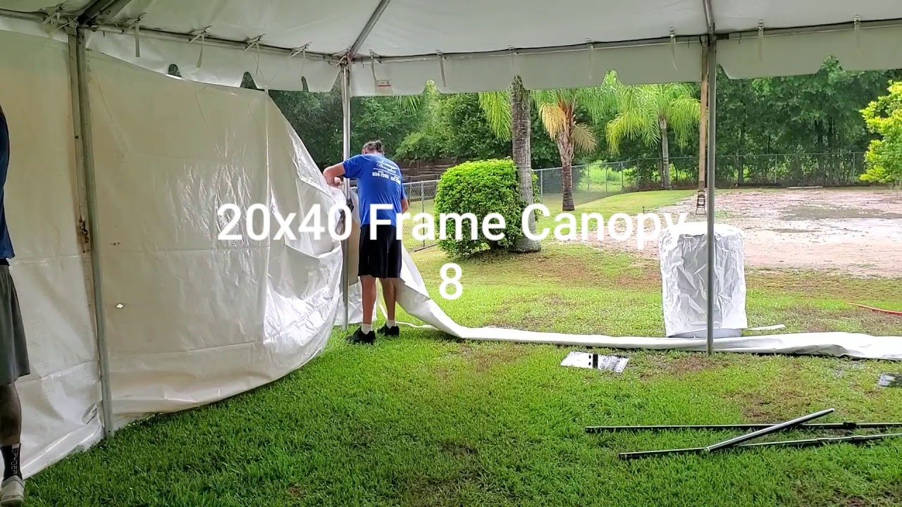 Tent Set Up - YouTube