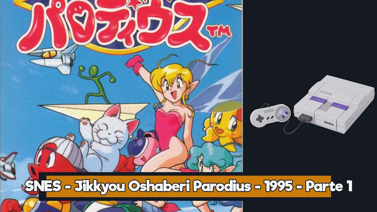 Super NES - Jikkyou Oshaberi Parodius - 1995 - RETRO GAMING - Parte 1 ...