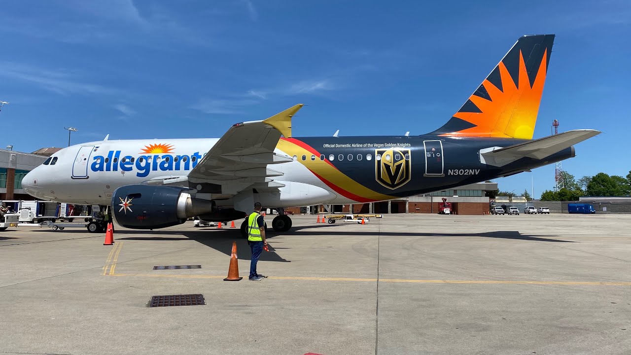 Allegiant Air in Lexington, KY [LEX] - YouTube