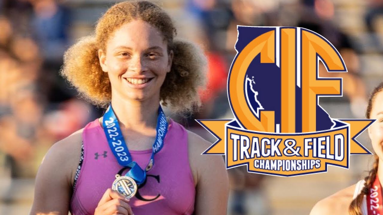 Niya Clayton Runs 11.45 PR in the 100m to Win CA STATE 100m ...