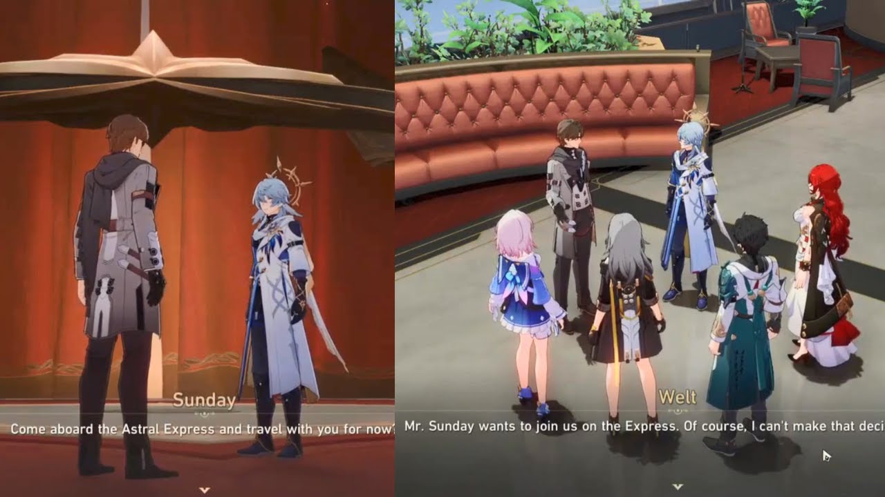 Sunday Became A Trailblazer Cutscene - JP Dub | Honkai Star Rail 2.7 ...