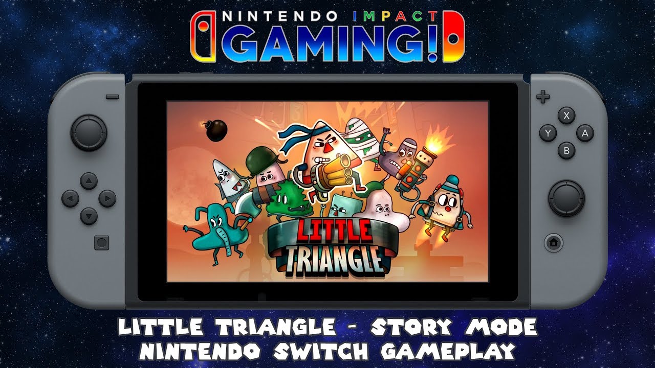 Little Triangle - Story Mode | Nintendo Switch Gameplay - YouTube