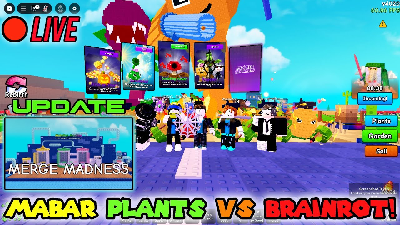 🌪️ MERGE MADNESS UPDATE BESAR!! Fusion Machine + Weather Baru ...