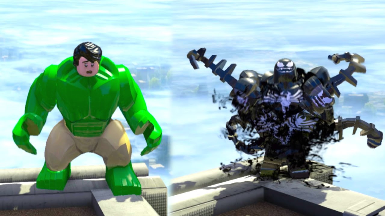LEGO HULK VS VENOM TRANSFORMATION SHOWCASE !!! 😱 - YouTube