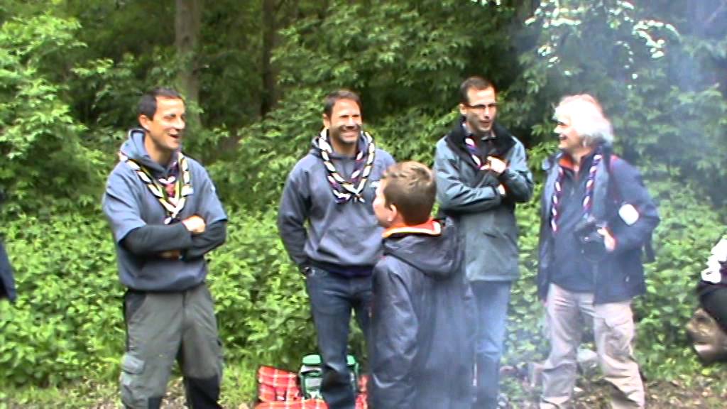 Bear Grylls and Steve Backshall visit Bromley District Scouts. Part 30 ...