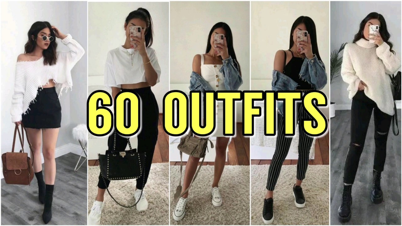 60 OUTFITS When You Have Nothing To Wear Basic Outfit streetstyle 60-outfits-when-you-have-nothing-to-wear-basic-outfit-streetstyle