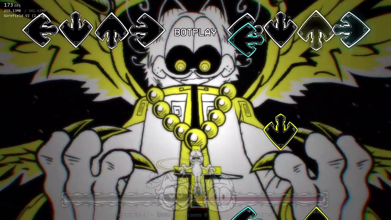 Cataclysm (Instrumental) - FNF VS Gorefield V2 (Garfield Gameboy'd) OST ...