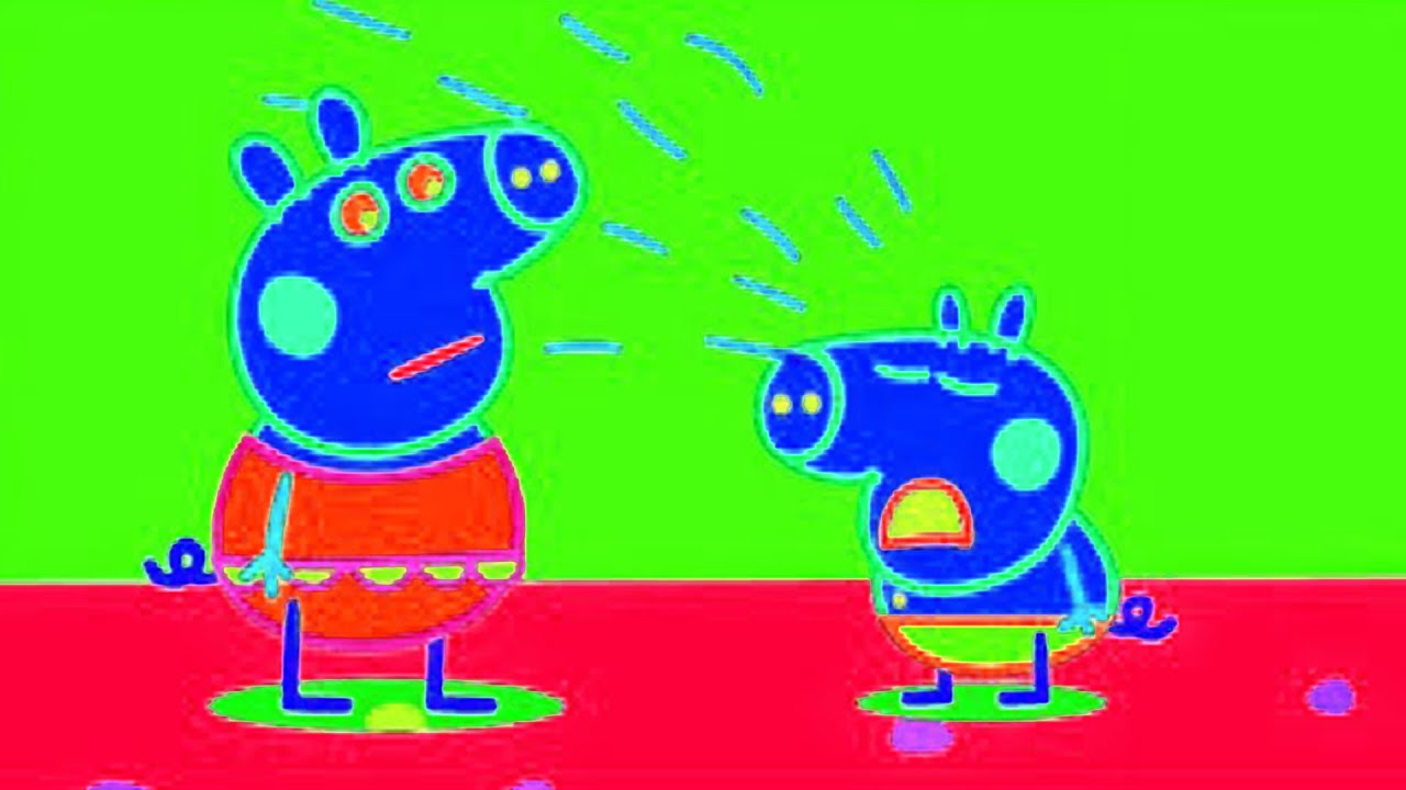 Peppa Pig Crying in The Sea | Peppa Pig New Video Funny Effects ...