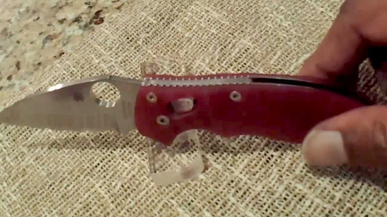 Spyderco Custom Manix 2 - YouTube