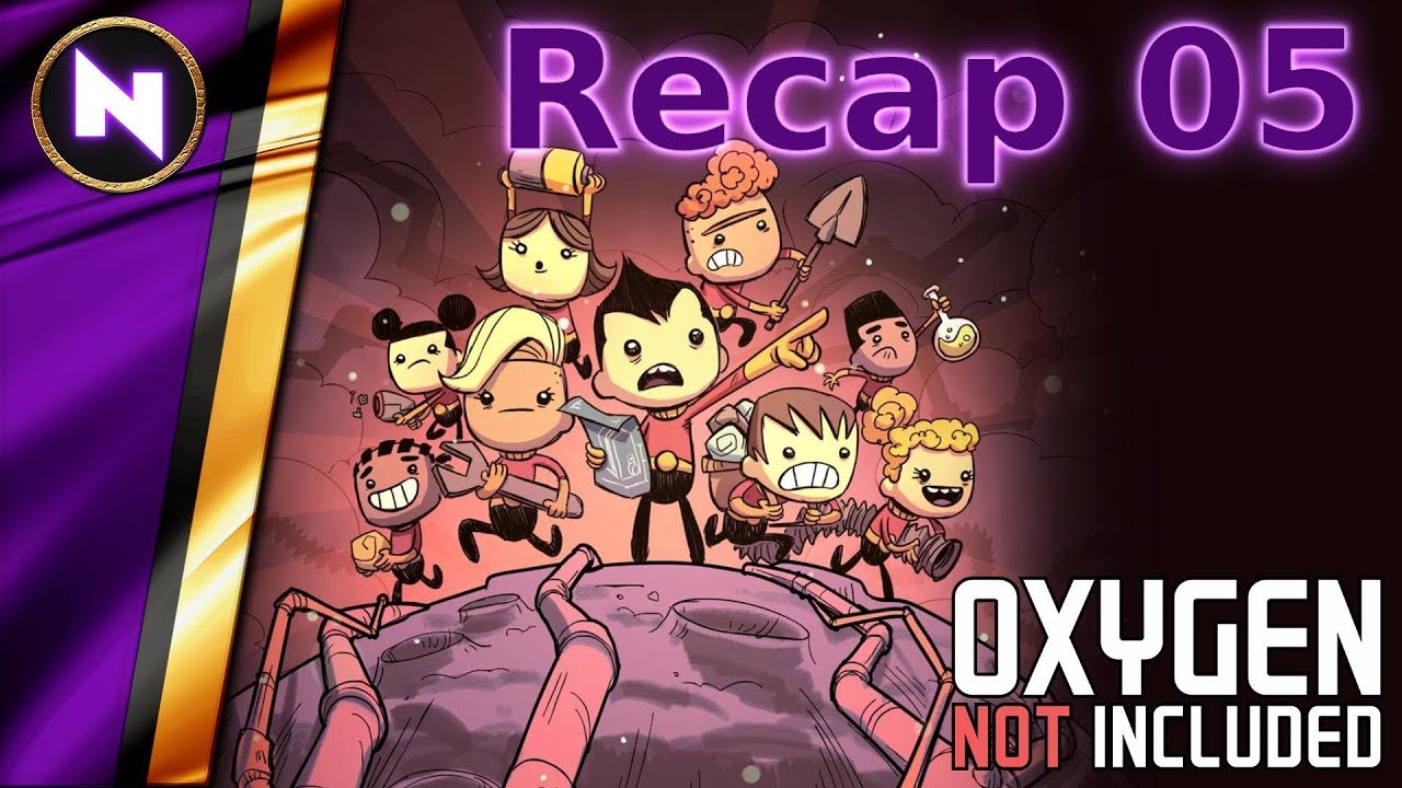 Oxygen Not Included - Day 5 Recap - STEAM COOLING LOOP - YouTube