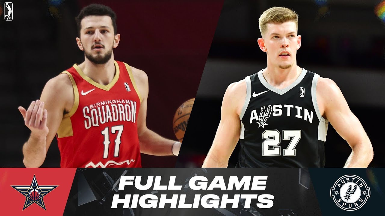 Birmingham Squadron vs. Austin Spurs - Game Highlights - YouTube