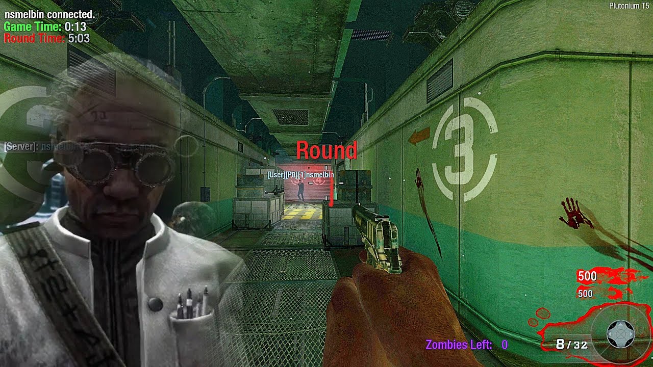 BLACK OPS 1 ZOMBIES: 4 Players FIVE LABS CUSTOM ZOMBIERS CHALLENGE ...