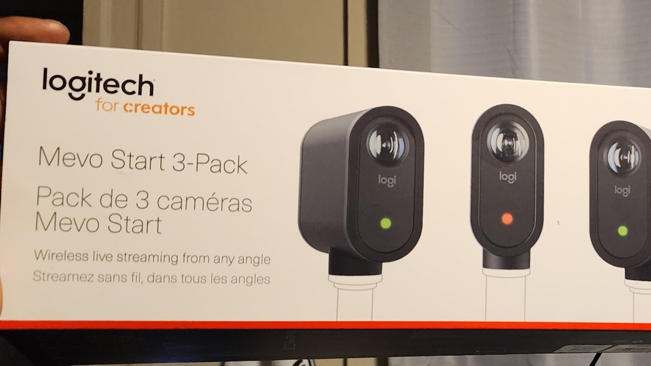 Logitech Mevo 3 pack cameras Setup & review - YouTube