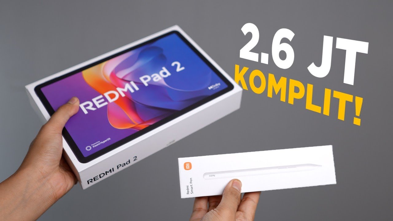 Tablet UNDERPRICED, Dengan "Minus" Fatal? - Redmi Pad 2 - YouTube