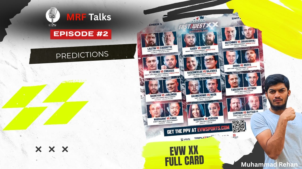 EvW 20 full Card review & prediction - YouTube