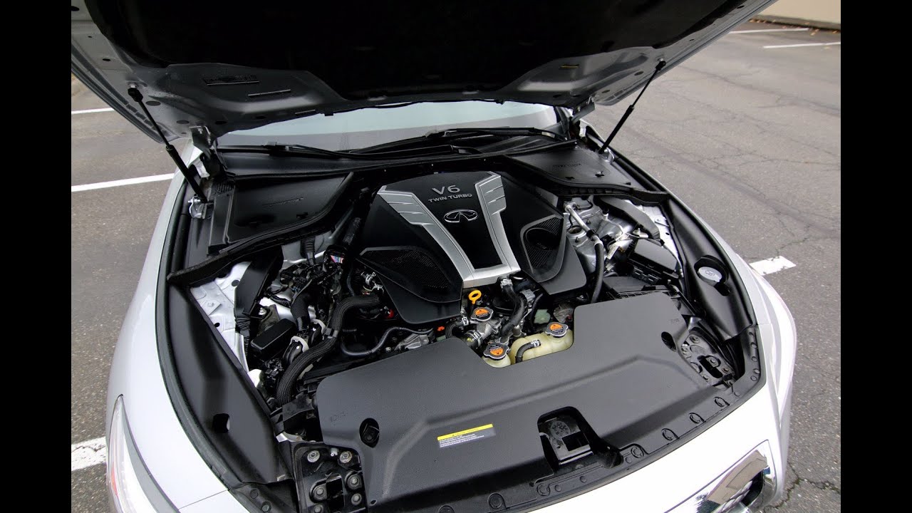 For 2016 the Q50 Gets an All-New VR30 Twin Turbo V6 - YouTube