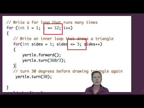 Programming Challenge: Turtle Snowflakes - Learn to Teach Java: Boolean Expressions, If - YouTube