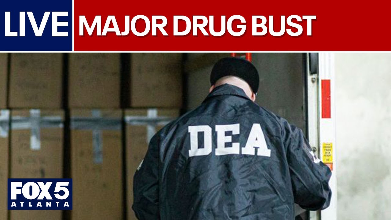 WATCH LIVE: DEA announces major drug bust in Georgia - YouTube