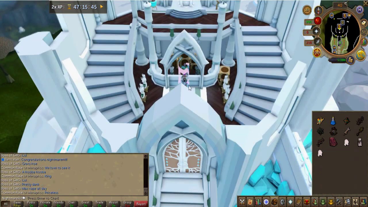 NightmareRH's 99 Archaeology With 120 Constitution After Double EXP ...