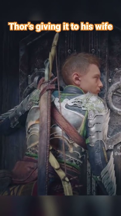 Atreus Eavesdropping Thor Having Sex With His Wife Godofwarragnarok Kratos Adventure Atreus