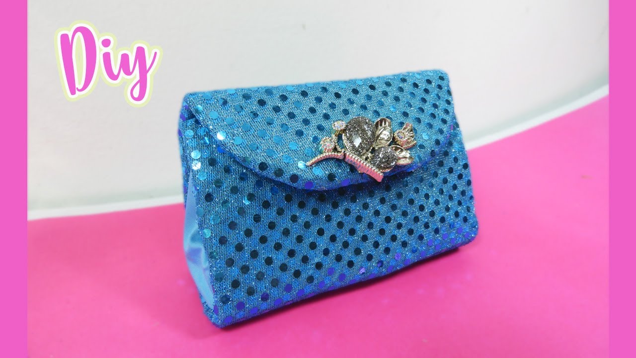 MONEDERO DE CARTÓN Y TELA - PURSE MADE OF CARTON AND FABRIC #diy # ...