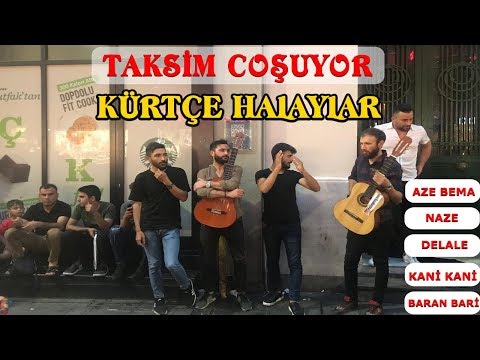TAKSİM İSTİKLAL CADDESİ COŞUYOR (2019 Kürtçe Halaylar)