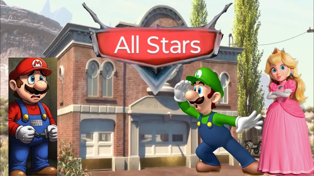 All Stars (Cars) part 8: Traffic Court/Mario Meets his Dad - YouTube