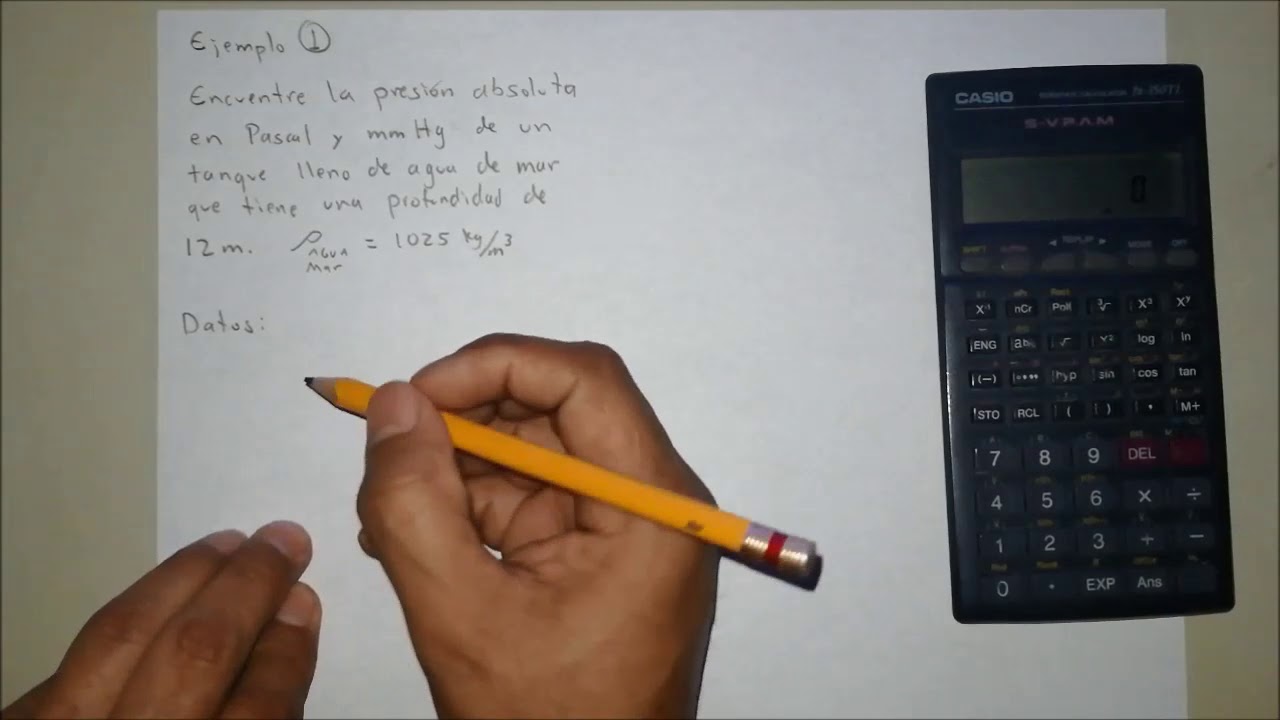 PRESIÓN ABSOLUTA, CONCEPTOS Y EJEMPLOS - YouTube